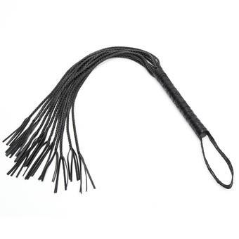 Bondage Boutique Black Rose Flogger - Fetish Clothing